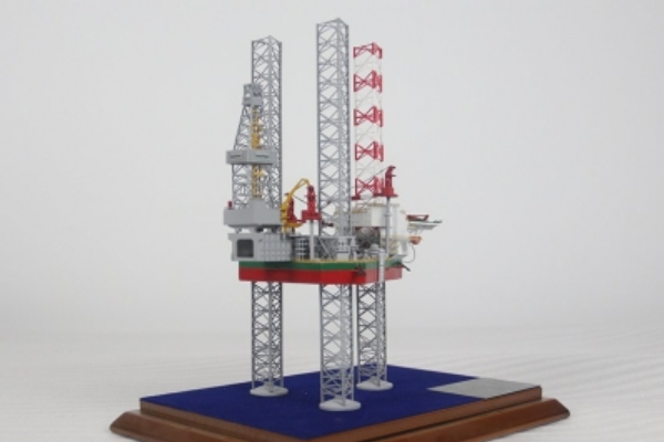 JU2000E自升式钻井平台：深海油气勘探的先锋力量-aau3d打印