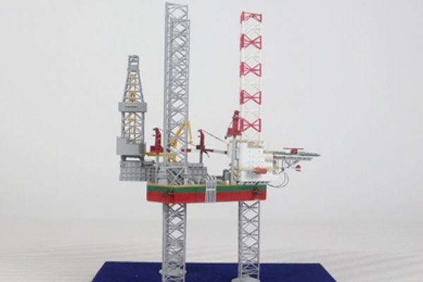 JU2000E自升式钻井平台：深海油气勘探的先锋力量-aau3d打印